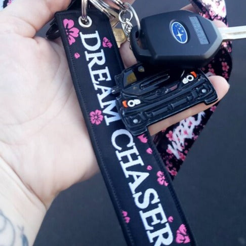 Key Tag Dream Chaser Sakura Flowers Key-ring Keychain – ToxicVinyls